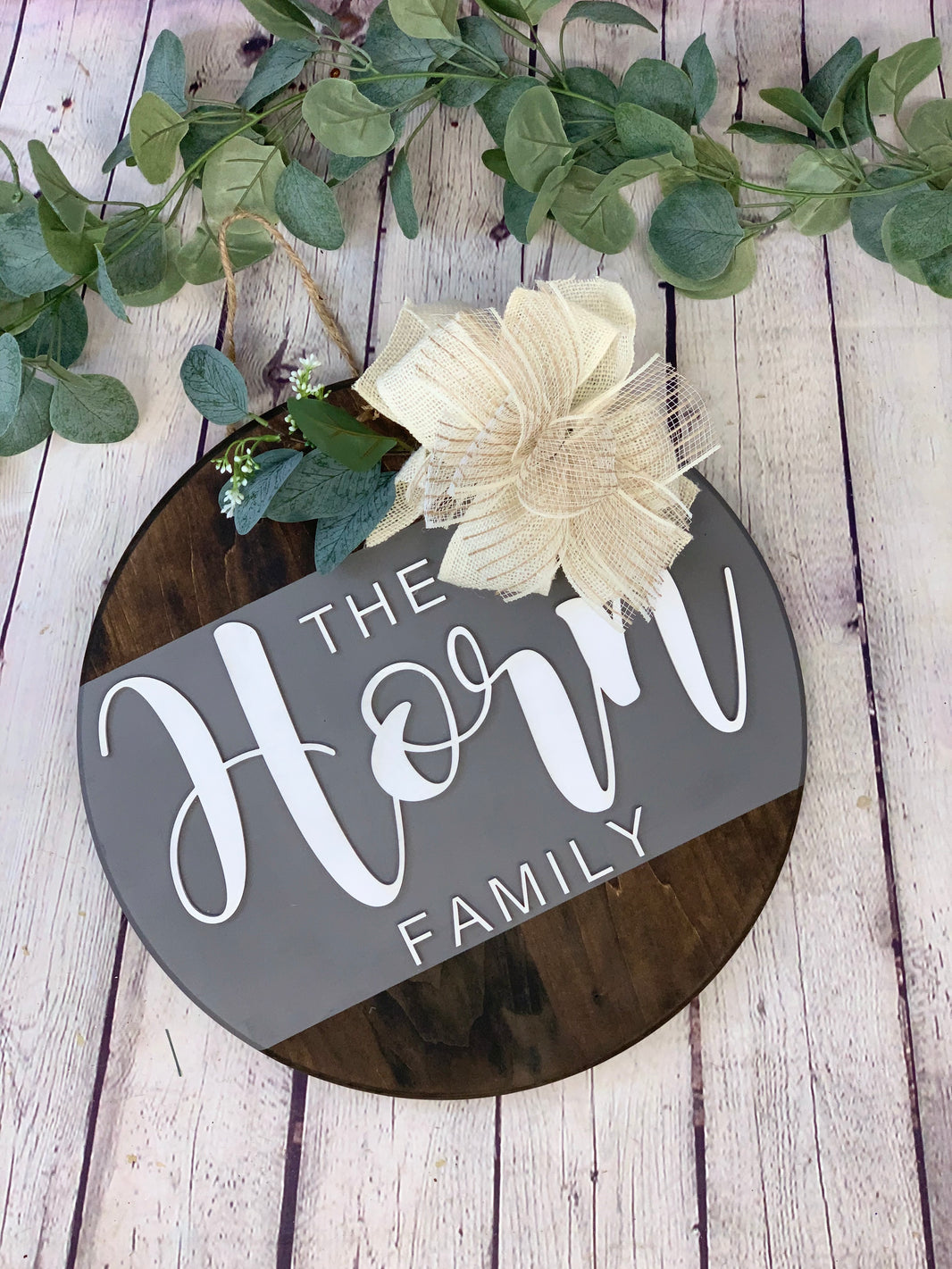 Door Signs & Welcome Hangers | Bailey Horn Creations